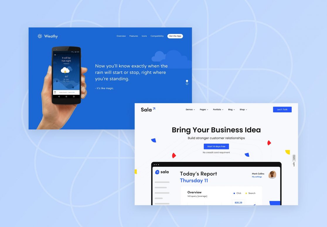 10 Best Mobile App and Software WordPress Themes (2024) – Laborator